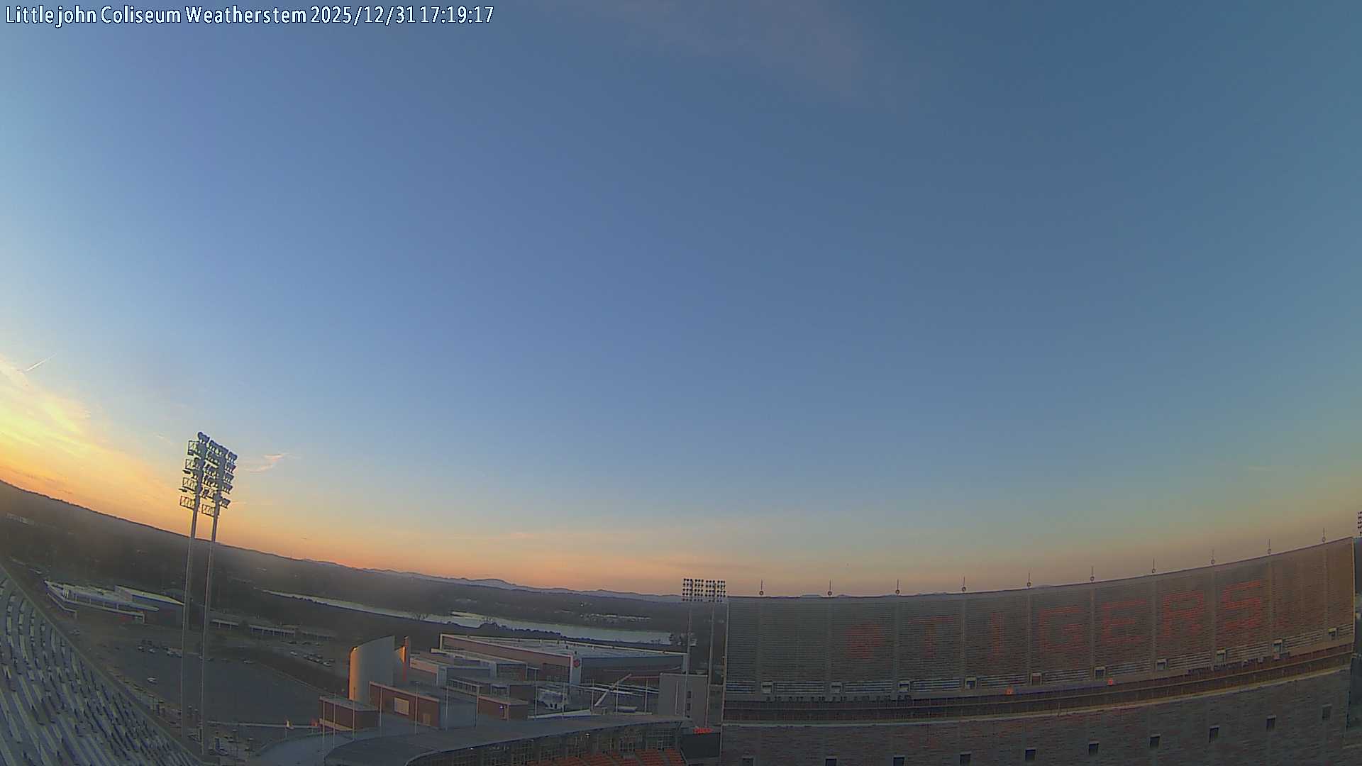 Clemson Sunset Wallpaper